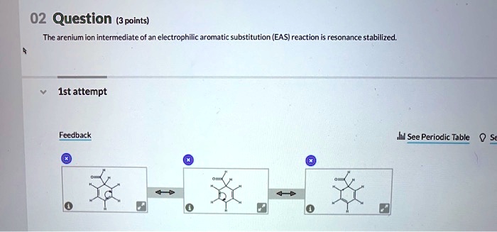 [GET ANSWER] 02 question 3 points the areniumion intermediate ofan ...