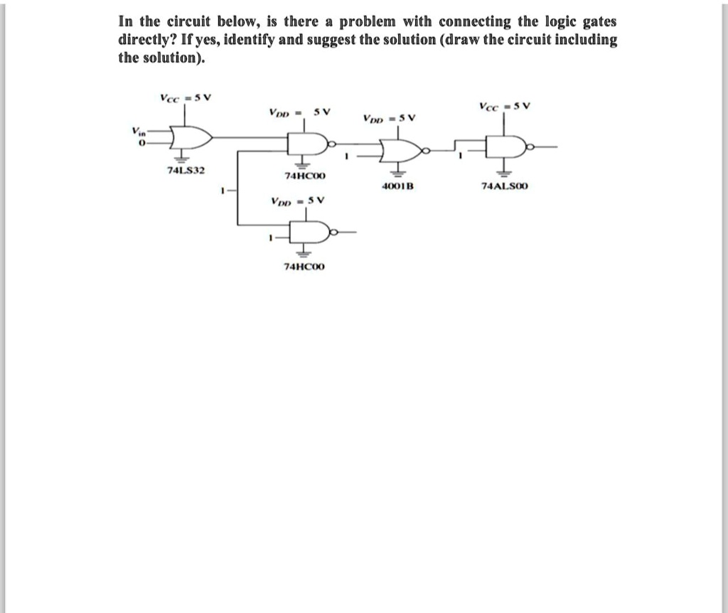 SOLVED: In the circuit below, is there a problem with connecting the ...
