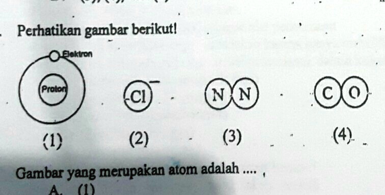 SOLVED: Gambar di atas yang merupakan atom adalah.... Perhatikan gambar ... SOLVED: Gambar di atas yang merupakan atom adalah.... Perhatikan gambar ...