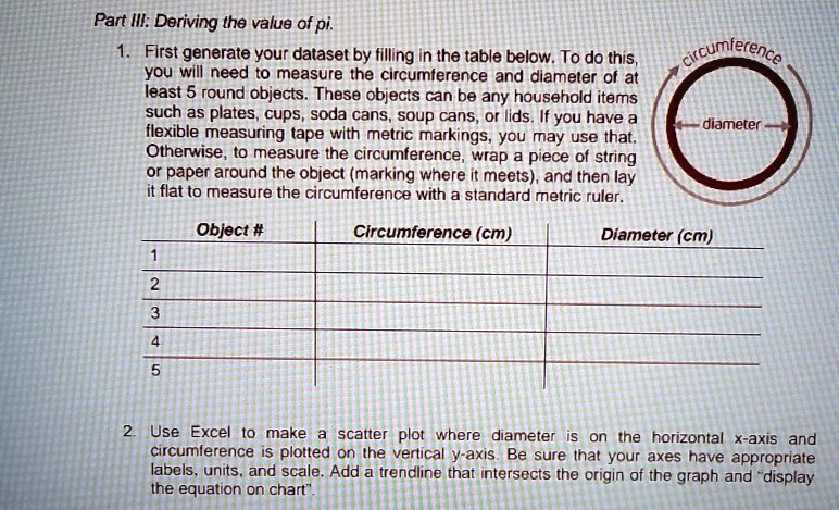 [GET ANSWER] part iii deriving the value of pi first generate your ...