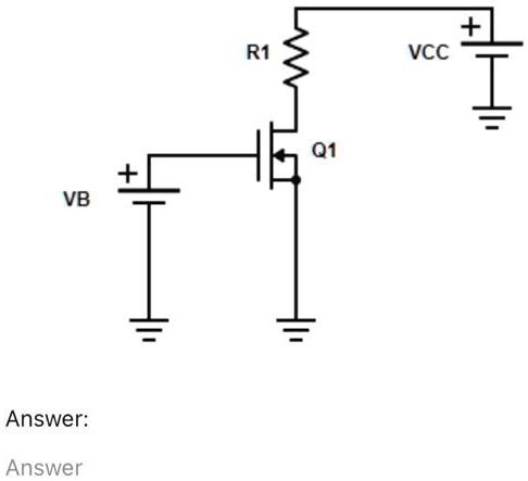 SOLVED: The NPN transistor circuit shown in the following figure has VBE = 0.7V and Î² = 87 ...