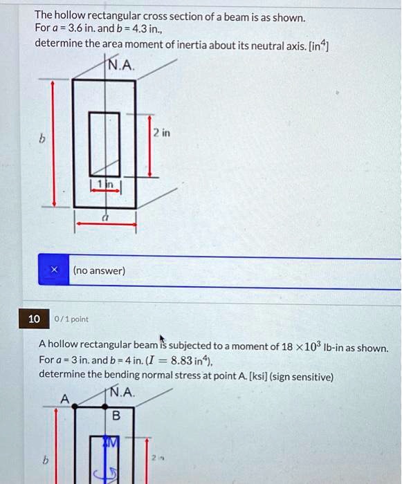 Moment Of Inertia A Rectangular Cross Section Beam - The Best Picture ...
