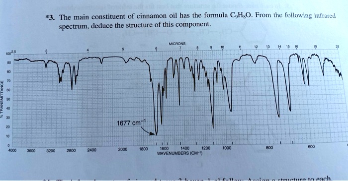 SOLVED: 83. The main constituent of cinnamon oil has the formula C9H10O ...