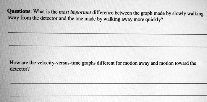 SOLVED: Questions: What is the most important difference between the ...