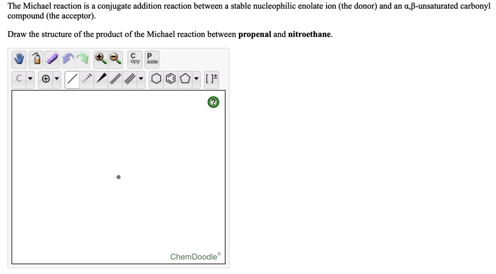 the michael reaction is a conjugate addition reaction between a stable ...