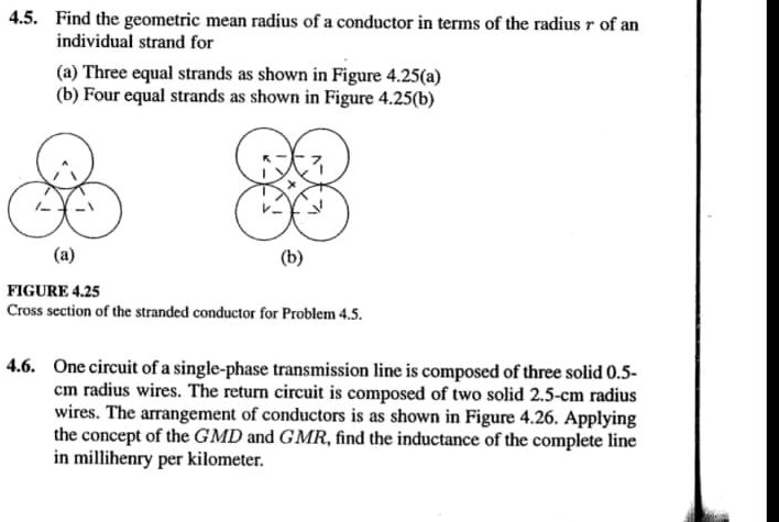 4.5. Find the geometric mean radius of a conductor in terms of the ...