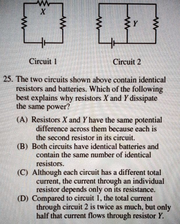 circuit circuit 2 25 the two circuits shown above contain identical ...