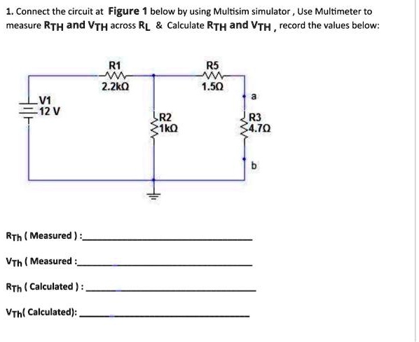VIDEO solution: Connect the circuit in Figure below using the Multisim simulator. Use a ...