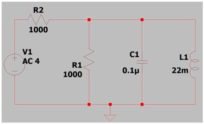 SOLVED: For the circuit shown below: Do the frequency response analysis ...