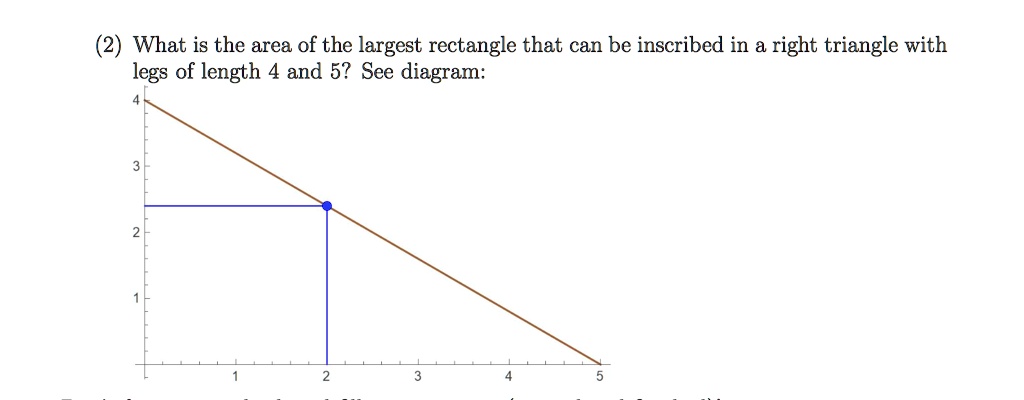 SOLVED 2 What Is The Area Of The Largest Rectangle That Can Be solved-2-what-is-the-area-of-the-largest-rectangle-that-can-be