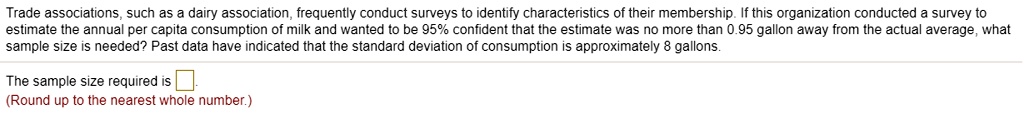 SOLVED: Trade associations such as a dairy association, frequently ...