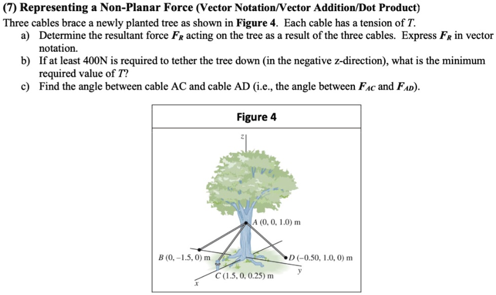 (7) Representing a Non-Planar Force (Vector Notation/Vector Addition ...