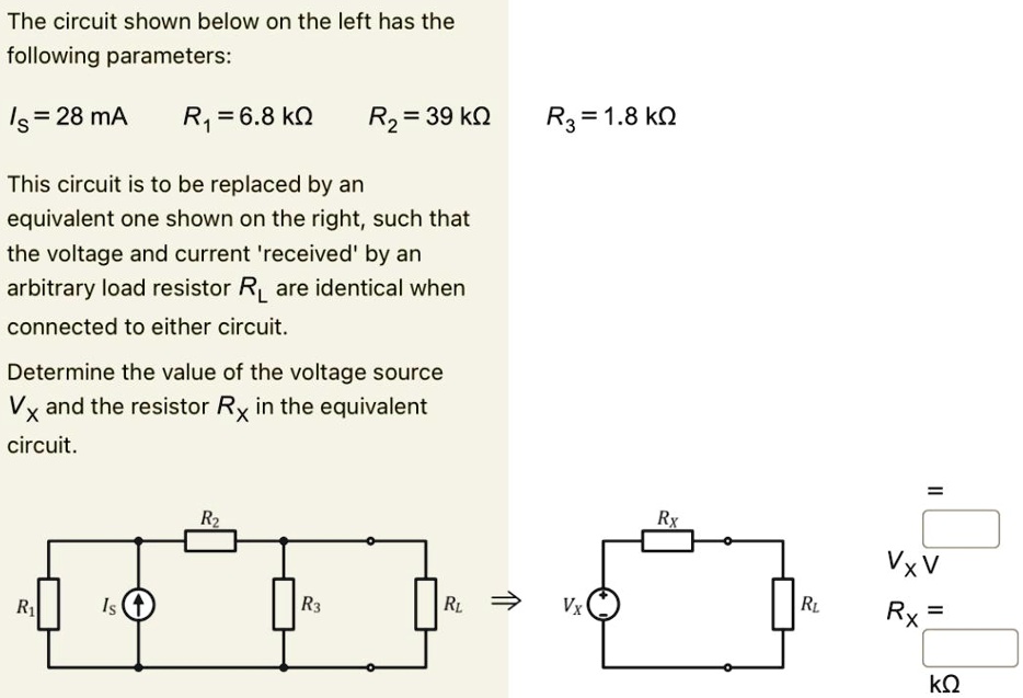 The circuit shown below on the left has the following parameters: Is ...