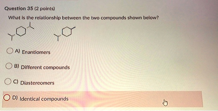 SOLVED: Question 35 (2 points) What is the relationship between the two ...