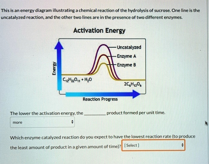 this is an energy diagram illustrating chemical reaction of the ...