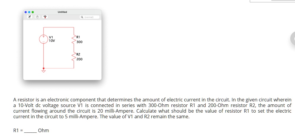 A resistor is an electronic component that determines the amount of electric current in the ...