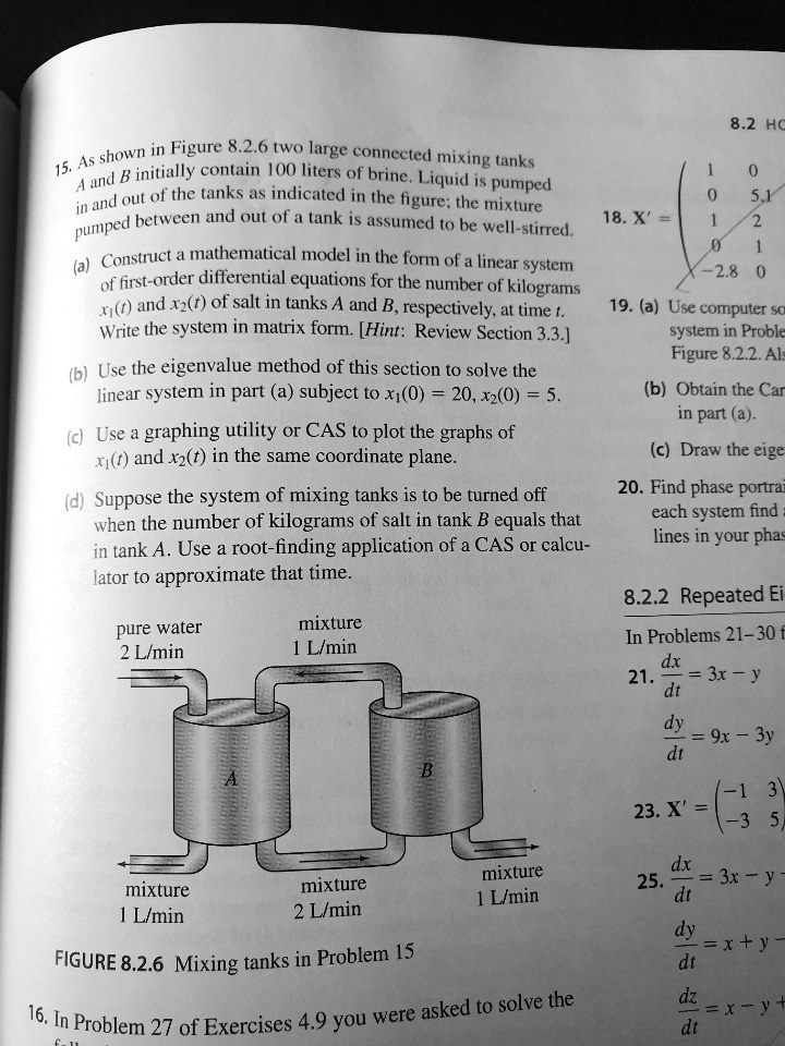 SOLVED: Text: 8.2 HC Shown in Figure 8.2.6 are two large 15, As ...