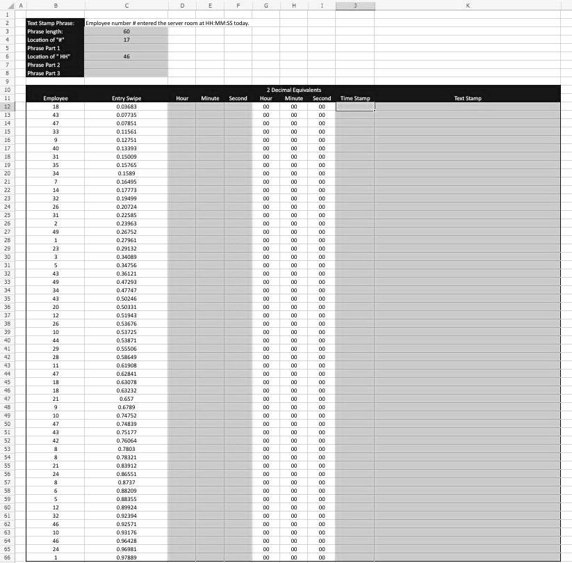[GET ANSWER] you are responsible for monitoring employees entry into ...