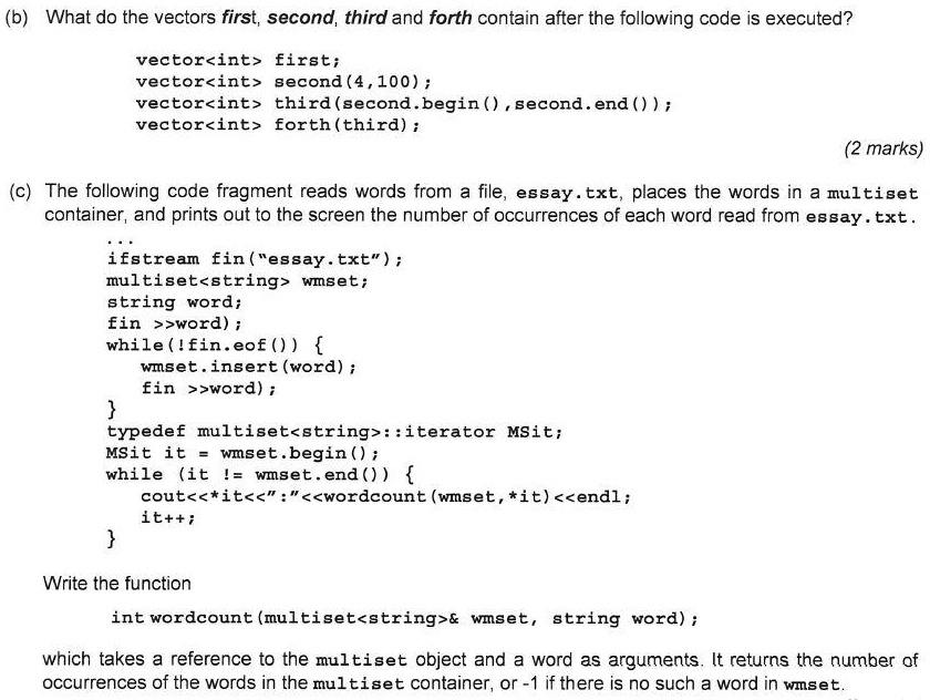 [GET ANSWER] please provide short explanation b what do the vectors first second third and forth ...