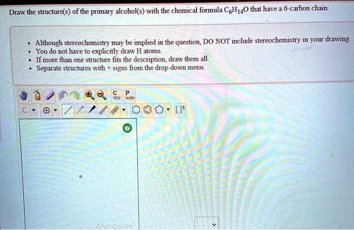 SOLVED: Draw the structure(s) of the primary alcohol(s) with the ...