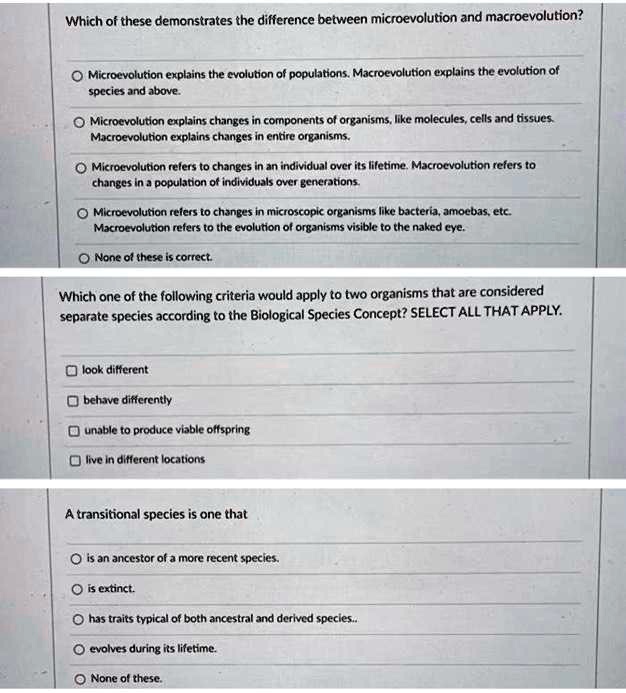 SOLVED: Which of these demonstrates the difference between ...