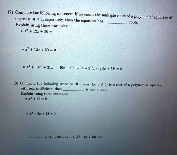 SOLVED: (2) Complete the following sentence: If we count the multiple ...