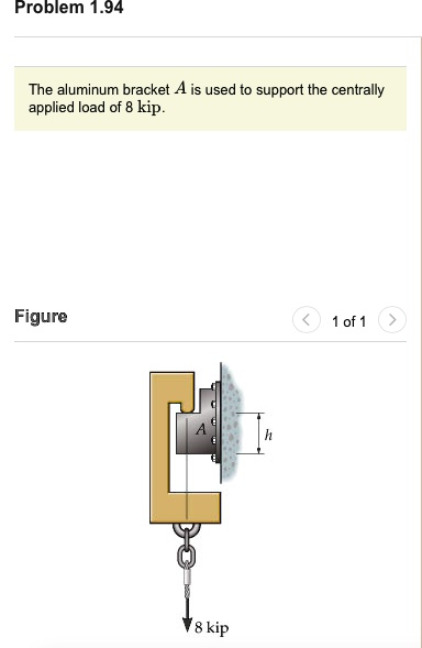 SOLVED: If it has a constant thickness of 0.4 in, determine the ...