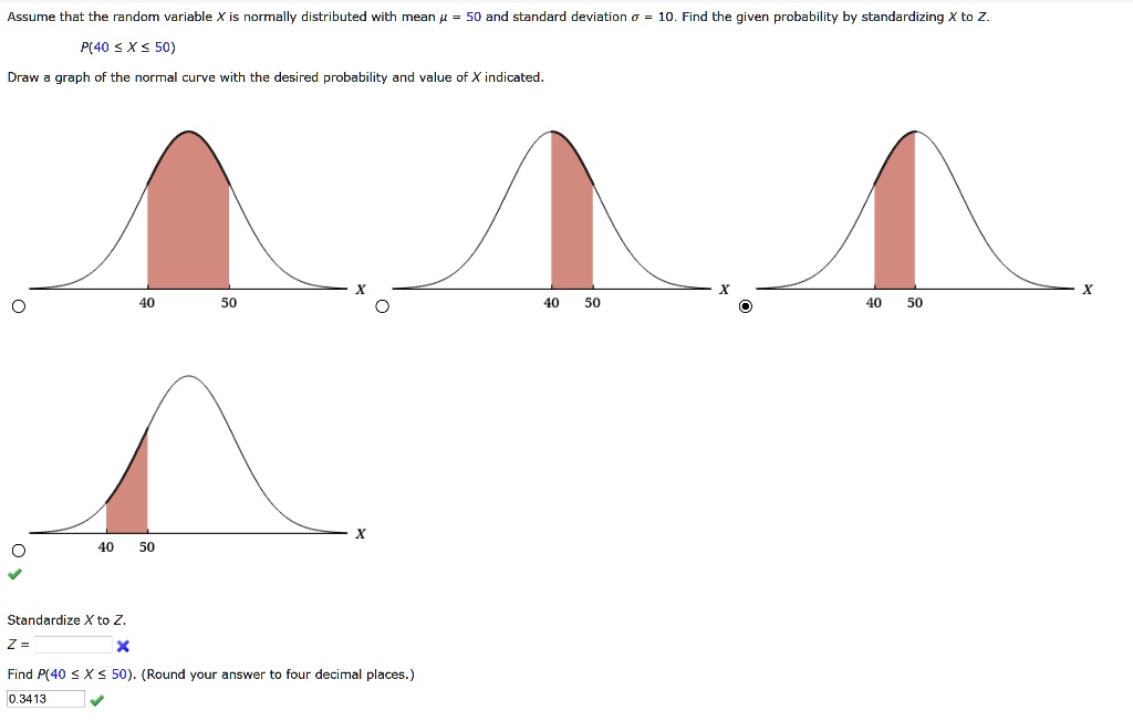 SOLVED: Assume that the random variable is nomally distributed with ...