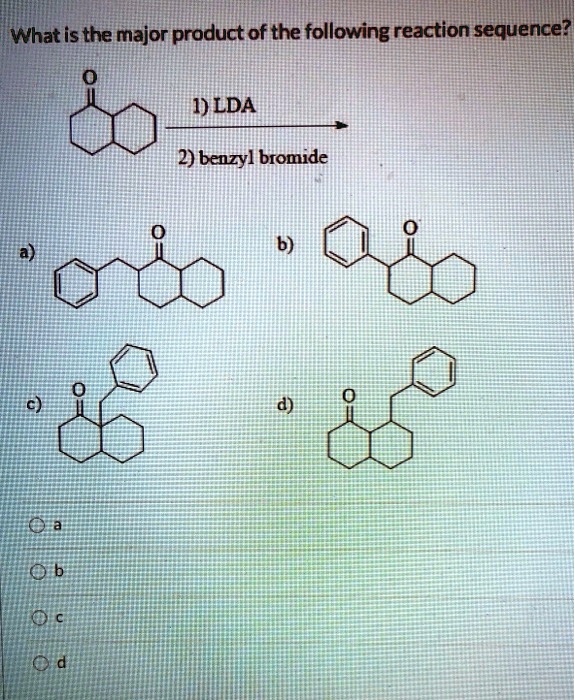 [GET ANSWER] whatis the major product of the following reaction ...
