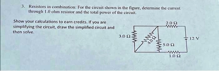 Solved Texts Resistors In Combination For The Circuit Shown In The