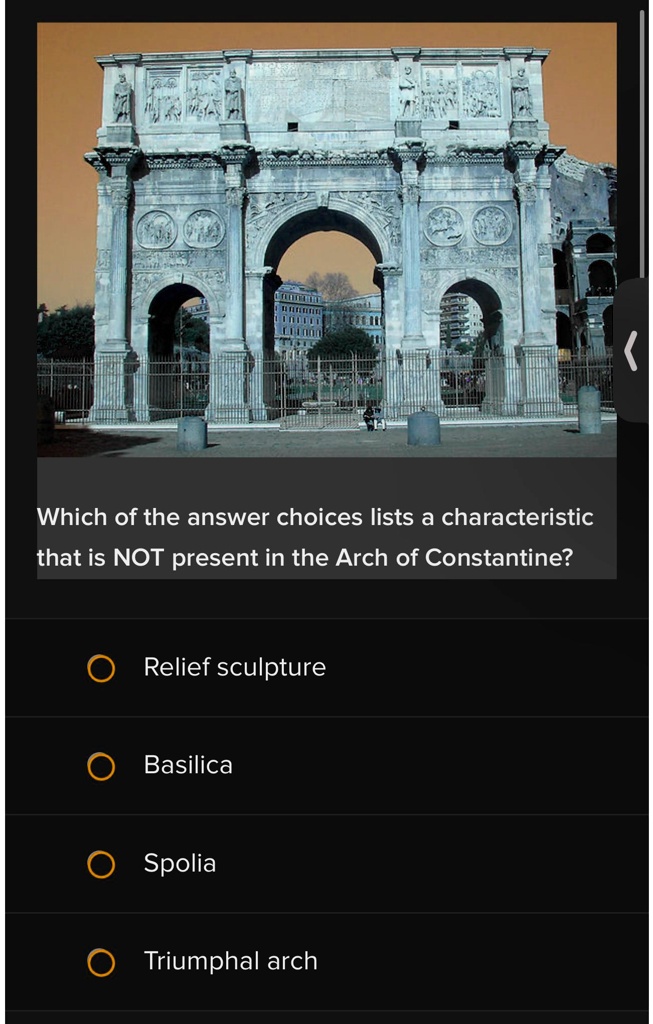 Which of the answer choices lists a characteristic that is NOT present ...