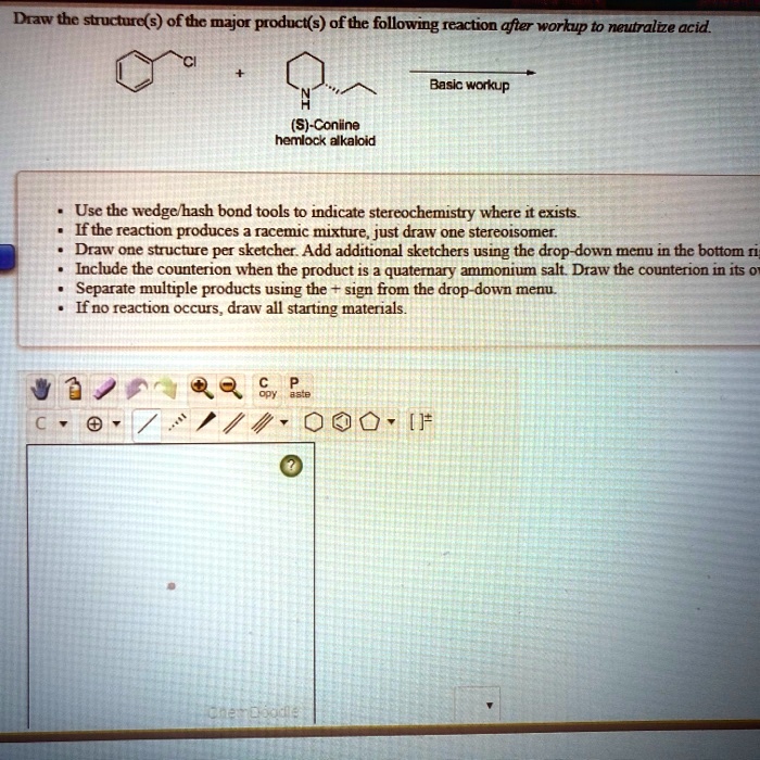 SOLVED: Draw the structurc(s) oftc major product(s) of the following ...