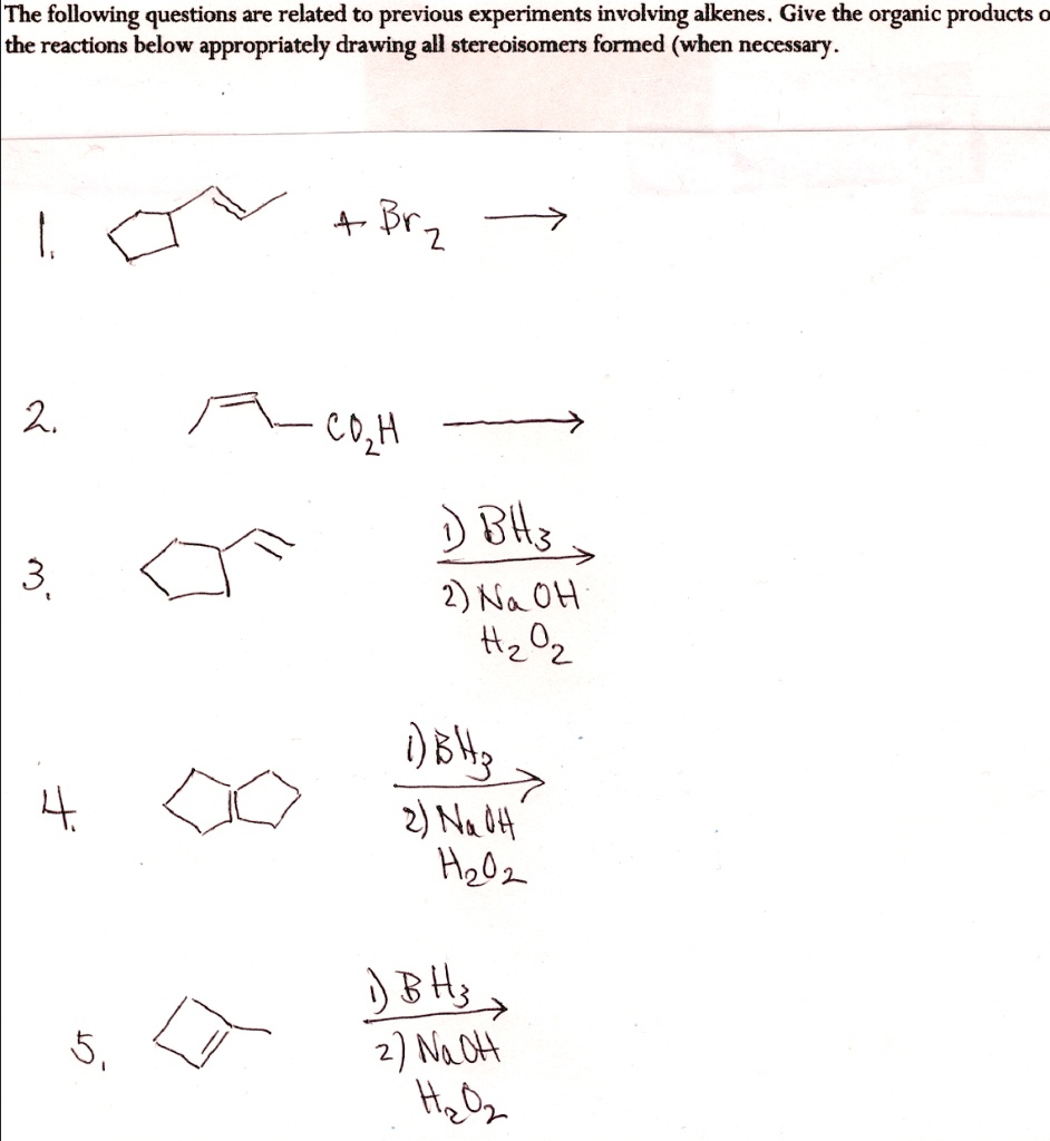 SOLVED: (The following questions are related to previous experiments ...