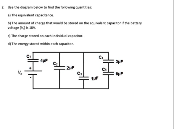 2. Use the diagram below to find the following quantities: a) The ...