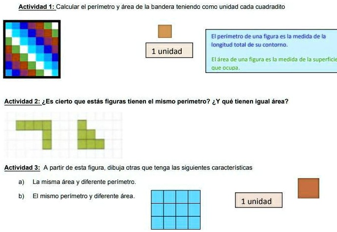 SOLVED: necesito ayudavpor favor Actividad 1: Calcular perimetro área ...