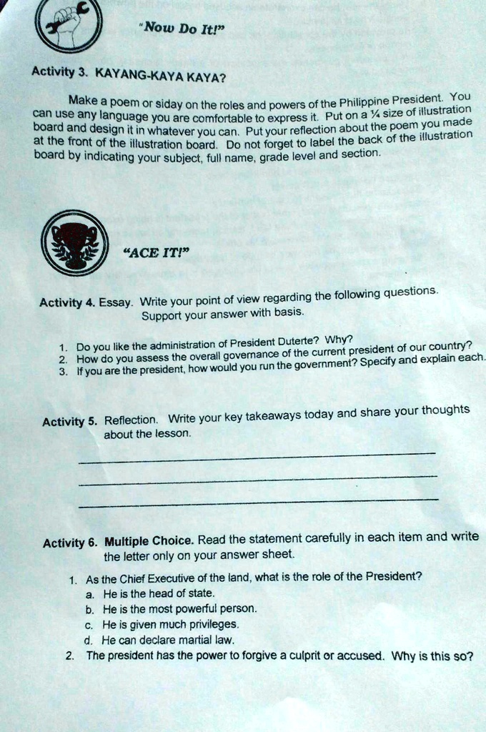 philippine politics governance 11 quarter 4 week 1 now do itl activity ...