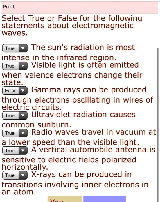 True or false electromagnetic radiation cannot travel through a vacuum ...