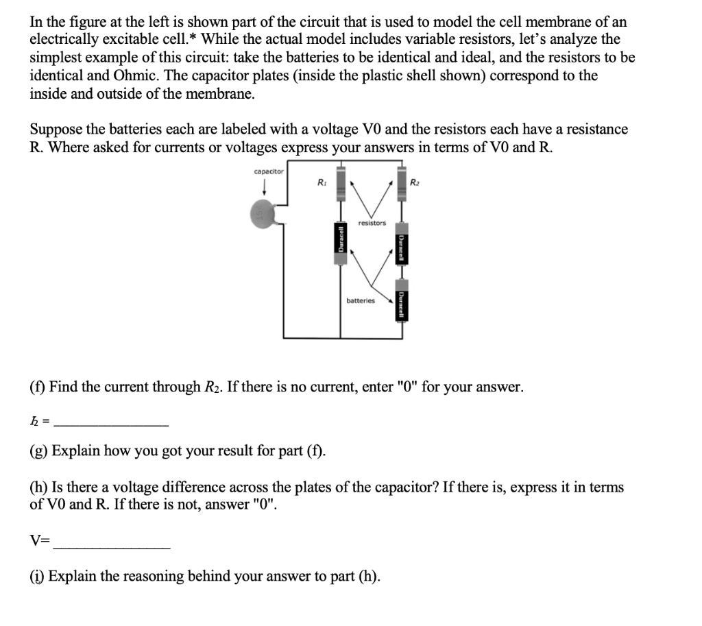 in the figure at the left is shown part of the circuit that is used to ...