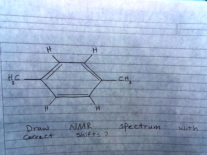 SOLVED: Draw Rectangle NMR shifts Spectrum with SOLVED: Draw Rectangle NMR shifts Spectrum with