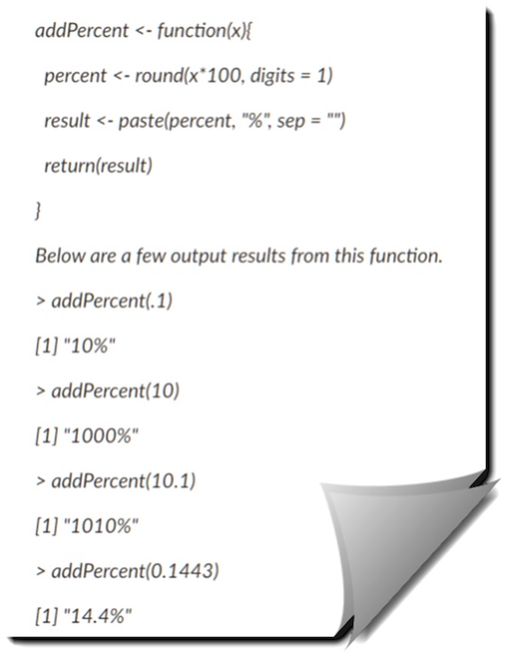 Solved Create An R Script R File To Build And Test Five 5 Custom Functions In R According 2195