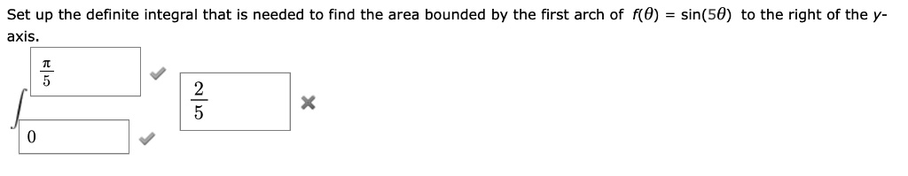 SOLVED: Set up the definite integral that is needed to find the area ...