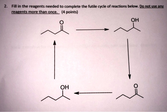 SOLVED:Fill in the reagents needed to complete the futile cycle of ... SOLVED:Fill in the reagents needed to complete the futile cycle of ...