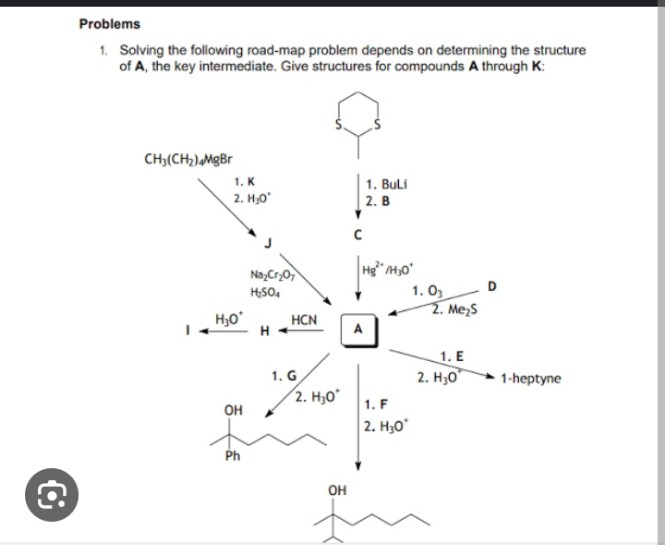 SOLVED: Problems 1. Solving the following road-map problem depends on determining the structure ...