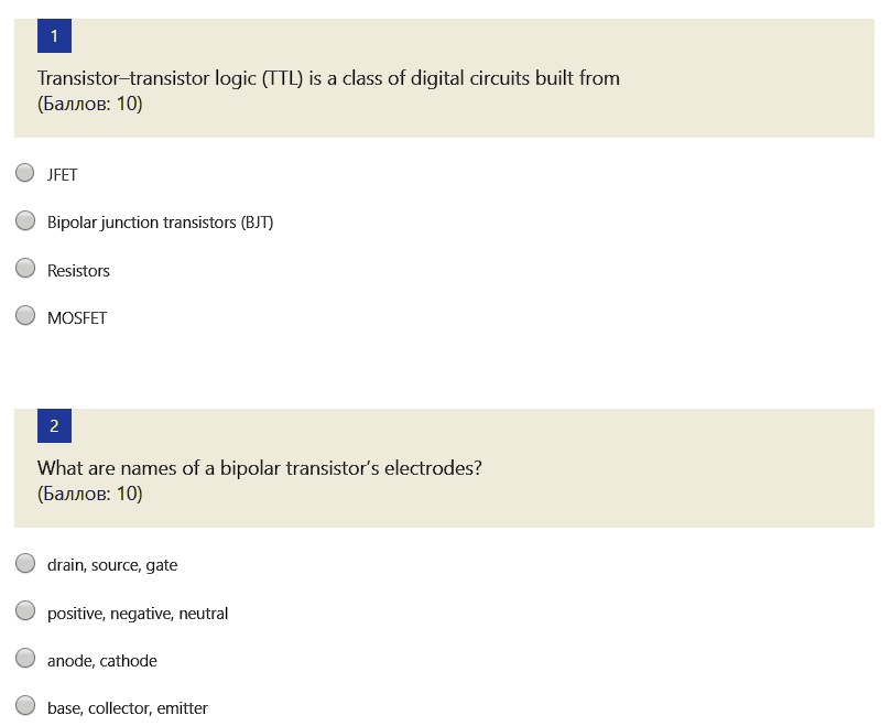 [GET ANSWER] 1 Transistor-transistor logic (TTL) is a class of digital ...