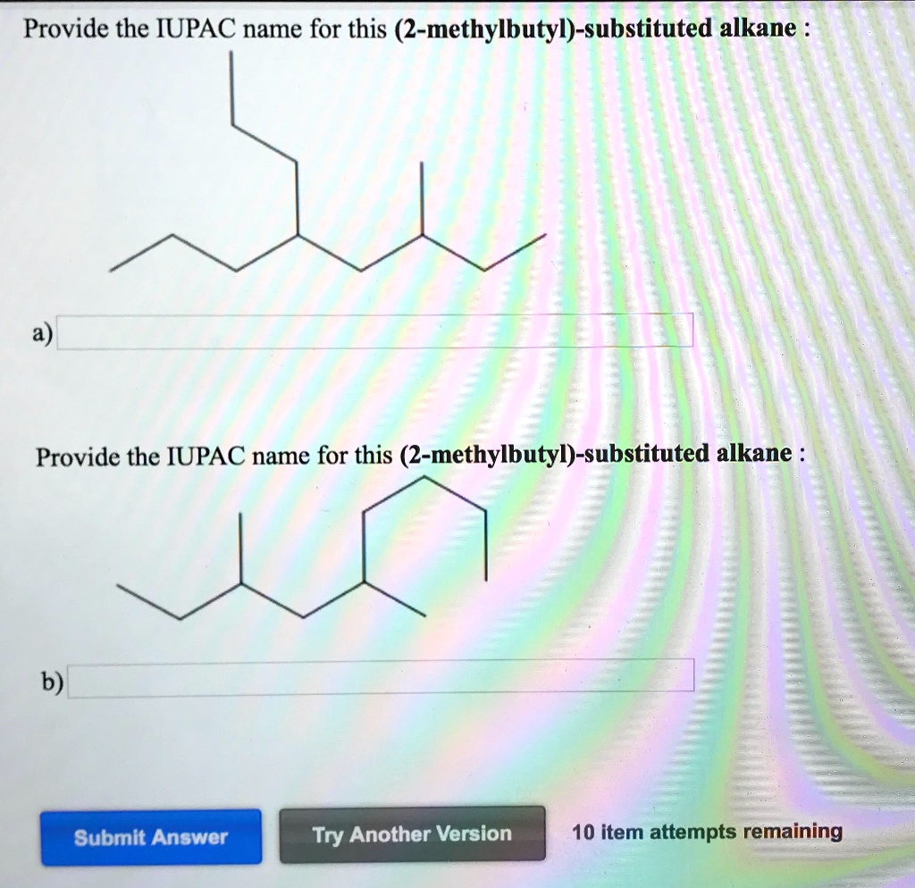 Provide the IUPAC name for this (2-methylbutyl)-substituted alkane.