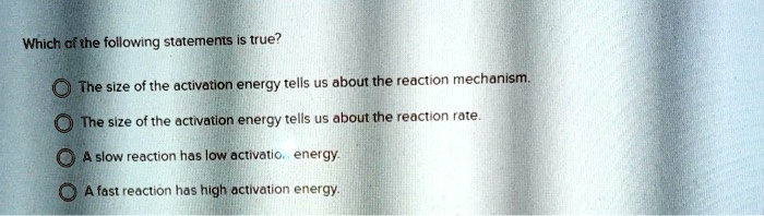 SOLVED: Which afthe following statements is true? The size of the ...