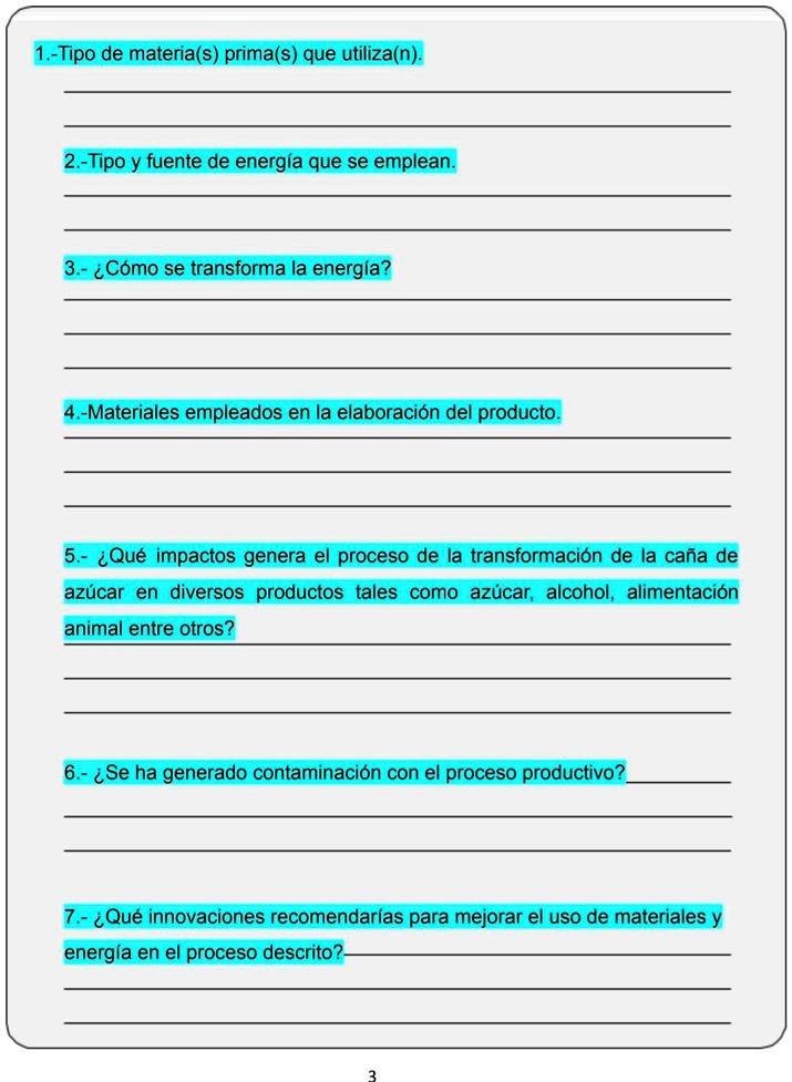 SOLVED: Necesito responder esas preguntas del proceso de la caña de ... SOLVED: Necesito responder esas preguntas del proceso de la caña de ...