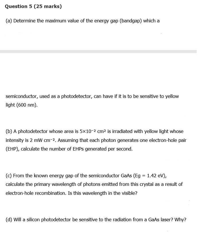 SOLVED: Question 5 (25 marks) (a) Determine the maximum value of the ... SOLVED: Question 5 (25 marks) (a) Determine the maximum value of the ...