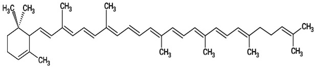 The image presents the structural formula for a hydrocarbon molecule ...