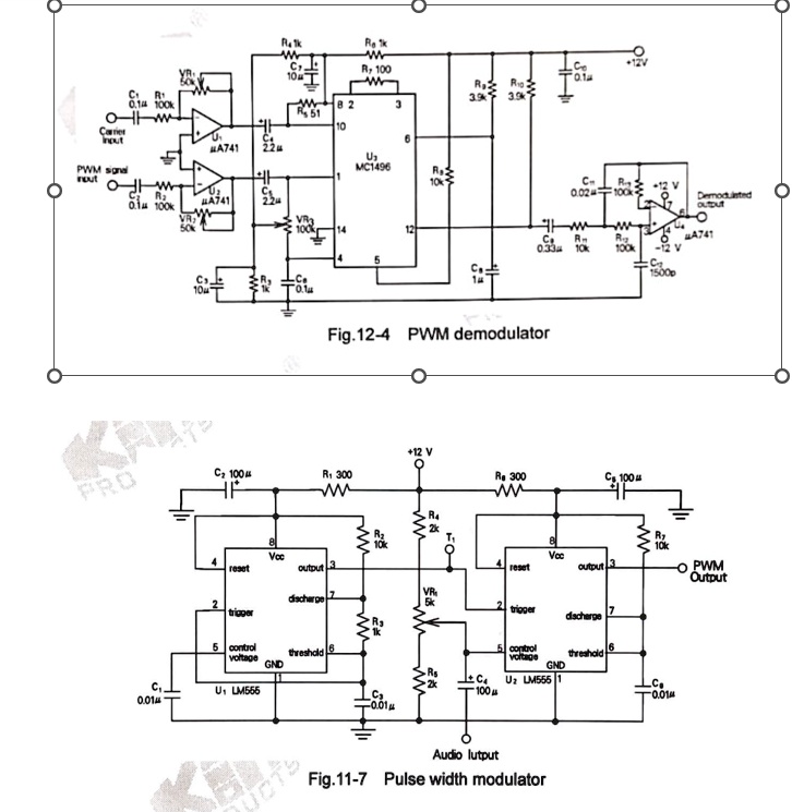 SOLVED: 1. In Fig. 12-4, what are the functions of the VR1 and VR2? 2 ...